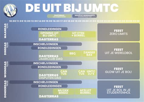 Studentenvereniging Umtc Programma