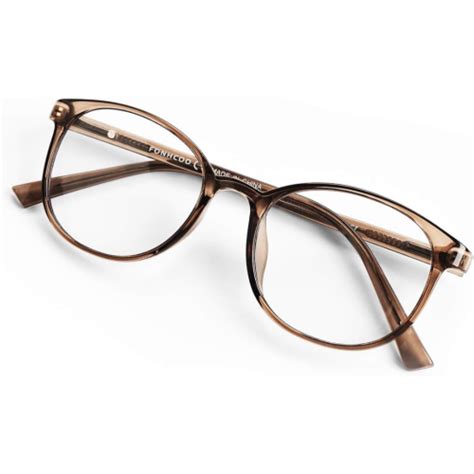 Fonhcoo Light Blocking Glasses Women Men Computer Eyeglasses Tr90