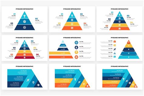 Pyramid Infographics Presentation PowerPoint Template PowerPoint Template Infographic