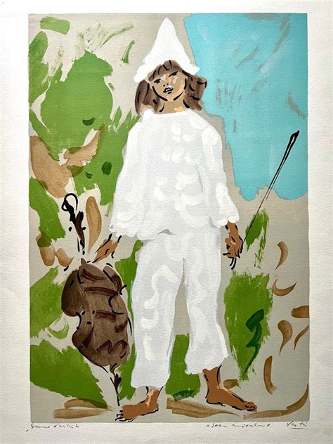 Marcel Vertes Figure Artists Proof Lithograph 1920s For Sale At Pamono