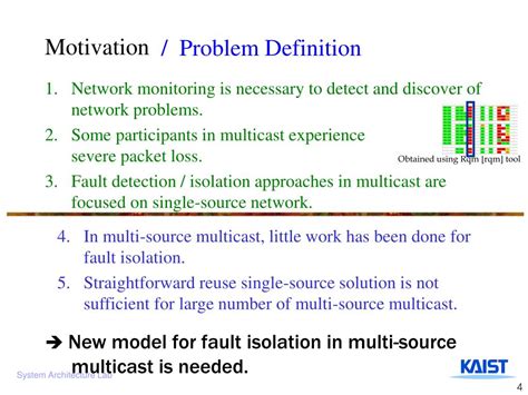 ppt an analysis of fault isolation in multi source multicast session