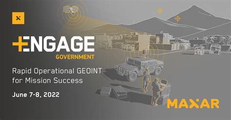 Maxar Technologies On Twitter MAXARS ENGAGE GOVERNMENT 2022 Join Us