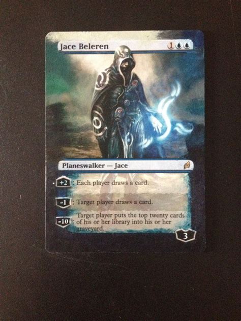Extended Art Magic The Gathering Lorwyn Jace Beleren Etsy Magic The