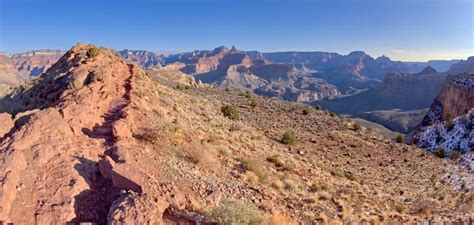 View From Below Edge Of Atoko Point North Rim Az Stock Image Image Of