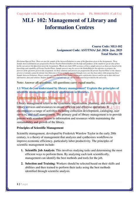 IGNOU MLI 102 SOLVED ASSIGNMENT 2024 25 ENGLISH MEDIUM