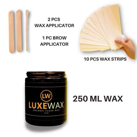 Luxewax Organic Sugar Wax Kit Dubai Cosmetics