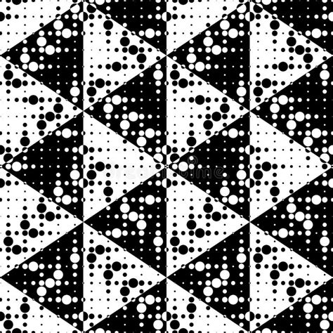 Seamless Triangle Pattern Stock Vector Illustration Of Print 91962913