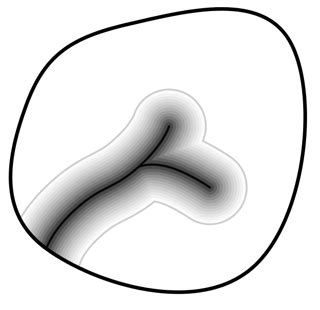 Shading Glowing Path In Tikz TeX LaTeX Stack Exchange