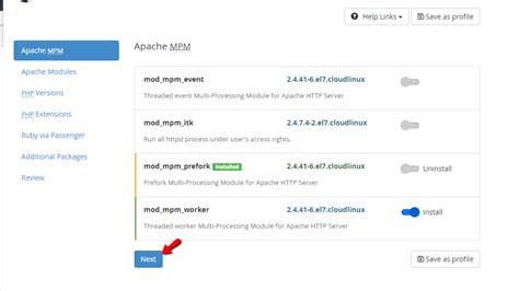 Using The Easyapache 4 Feature In Whm Hostarmada