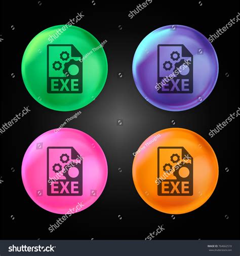 Exe File Format Symbol Crystal Ball เวกเตอร์สต็อก ปลอดค่าลิขสิทธิ์ 764662510 Shutterstock