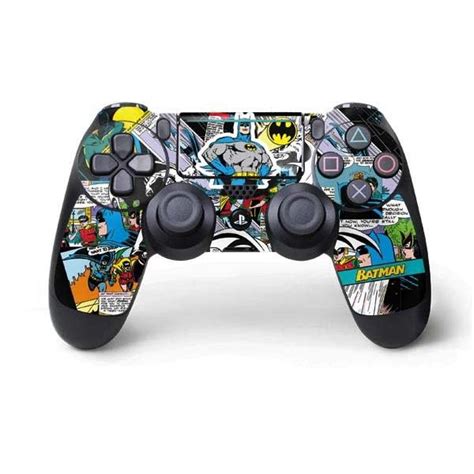 Batman Comic Book Ps4 Pro Slim Controller Skin Batman Comic Books