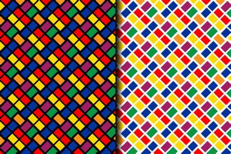 Colorful Rectangle Pattern Graphic By Noory Shopper · Creative Fabrica
