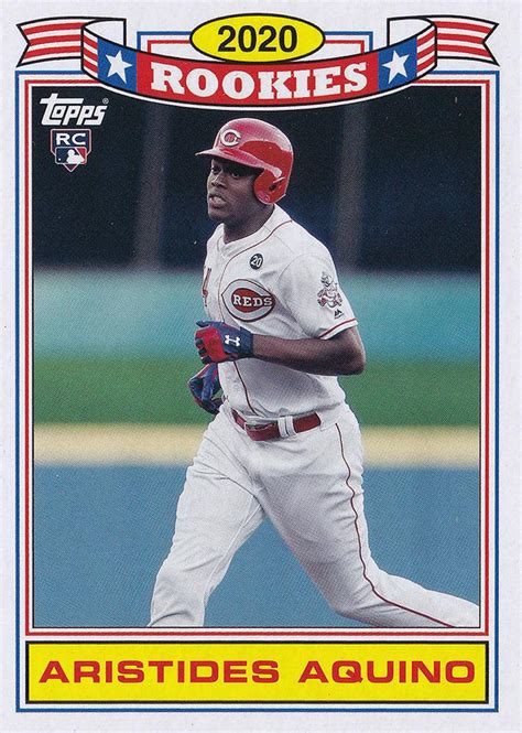 2020 Topps Archives 1990 Topps Rookies 90r Aa Aristides Aquino