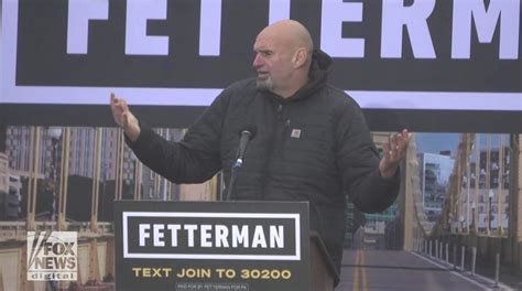 Fetterman Addresses Stroke Targets Dr Oz At Pittsburgh Rally Every