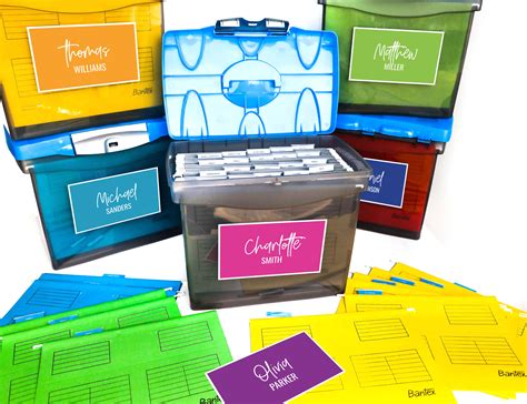 A Fully Editable Filing System For Your Family Sunshine Parties