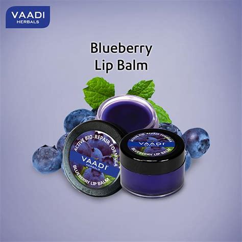 Vaadi Herbals Lip Balm Blueberry 10 Gm Jiomart