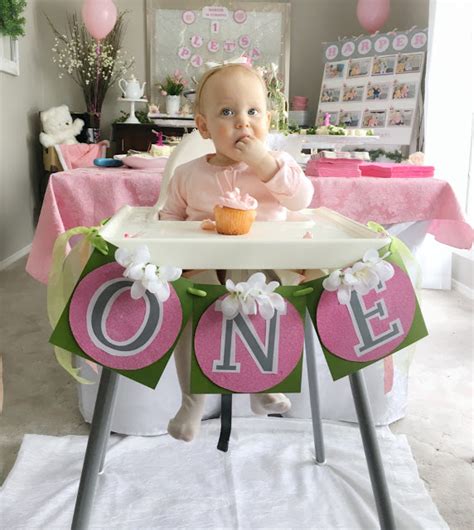 Dining Delight Lets Partea Garden Tea Party For 1st Birthday
