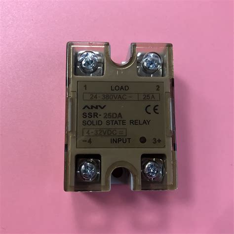 Anv台湾士研单相固态继电器ssr 25da原装正品现货假一罚十 阿里巴巴