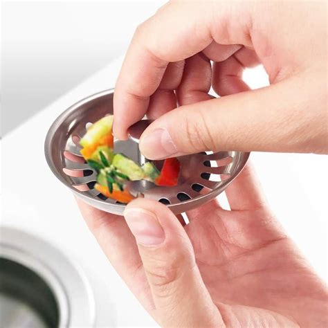 Unbranded Plug Stainless Steel Waster Sink Drain Strainer And Stopper