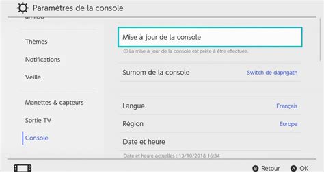 Comment Faire La Mise à Jour De La Nintendo Switch Varcap Informatique