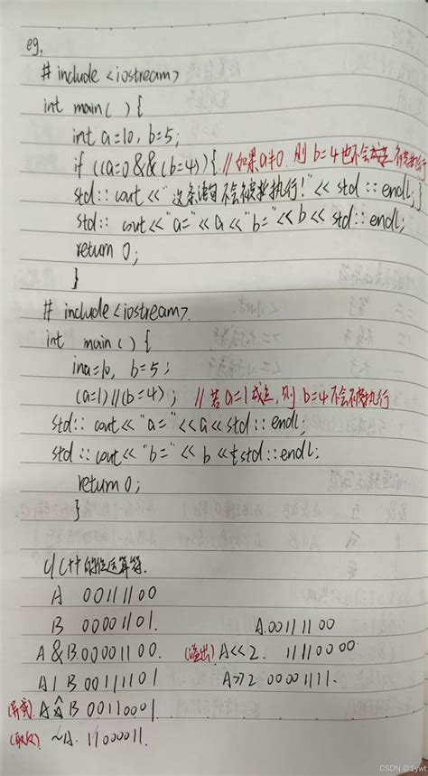 Cc笔记 基础知识（2）运算符 及优先级 Csdn博客