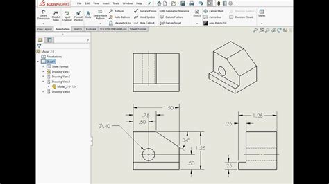 Solidworks Add Axes To Drawing At Quincy James Blog
