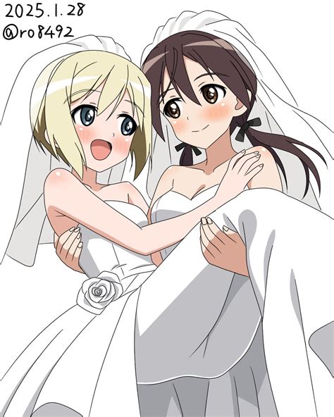 Erica Hartmann And Gertrud Barkhorn World Witches Series And 1 More Drawn By Ryohei 0617