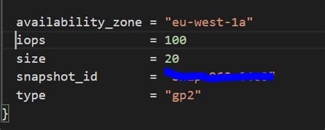 Error Iops Must Not Be Set When Type Is Gp2 When Running Terraform Plan Terraform