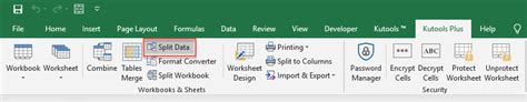 How To Split A Large Table Into Multiple Small Tables In Excel