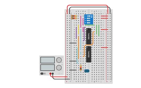 Circuit Design Xor Gate Using Nor Gate Tinkercad