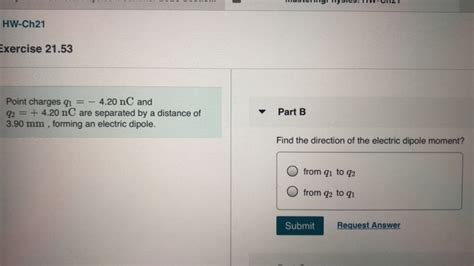 Solved Point Charges 91 420 Nc And Q2 420 Nc Are