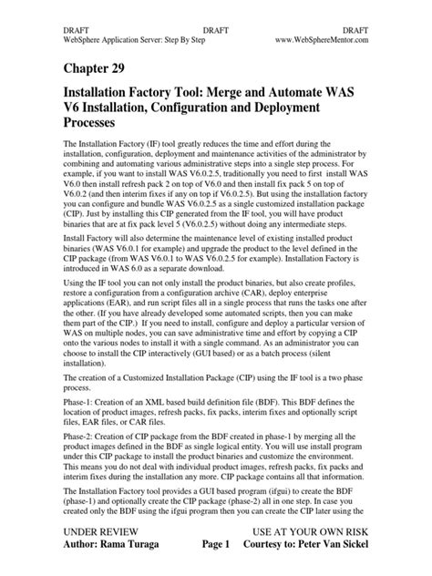 Install Factory Chp29 Pdf Installation Computer Programs Command Line Interface