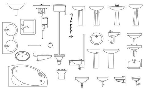 WC Toilet CAD Blocks Free Download AutoCAD File Cadbull