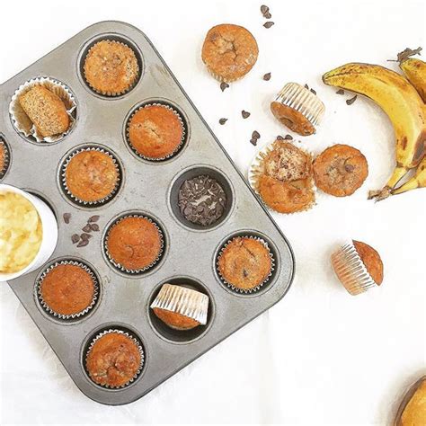 Bananna Choco Chip Muffins