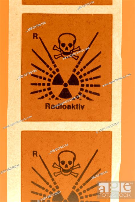 Stickers Danger Symbol Radioactivity Danger Signs Symbol Bell