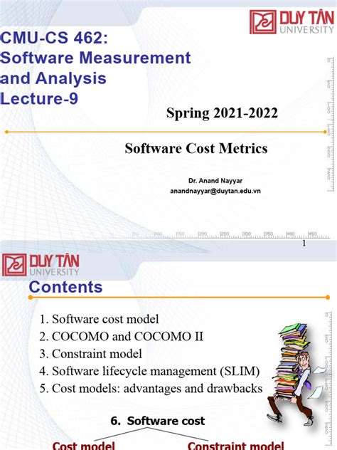 Cmu Cs 462 Software Meassurement And Analysis 2020s Lecture
