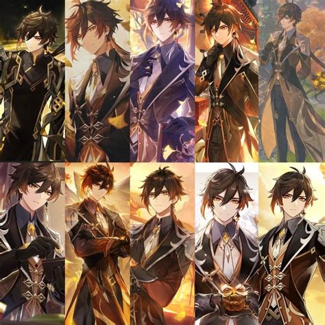 Genshin Character Art Anime Anime Art