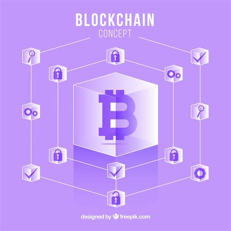 Blockchain Concept Free Vector