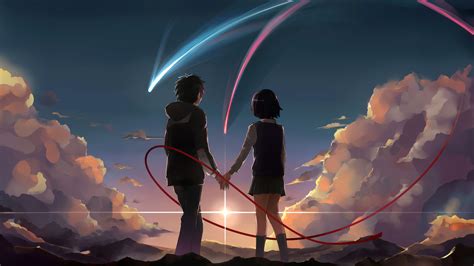 Your Name Wallpaper 4k Comet Tiamat Artwork