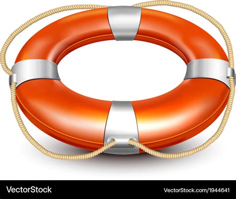 Lifebuoy Royalty Free Vector Image Vectorstock