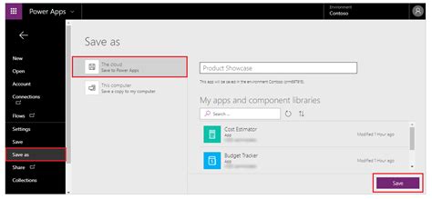 Save And Publish Canvas Apps Power Apps Microsoft Learn