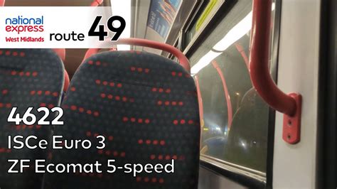 Kickdown BX54XSK Dennis Trident NX West Midlands 4622 YouTube