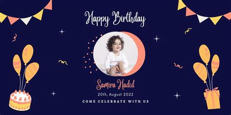 Page 2 Free Birthday Banner Templates 100 Customizable Canva