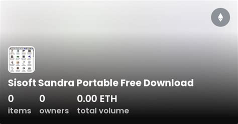 Sisoft Sandra Portable Free Download Collection Opensea