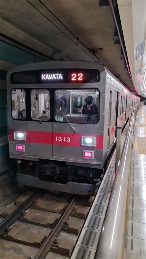 鉄レコ写真1乗車した列車外観 乗車記録乗りつぶし「乗らない電車に乗ってみた！《東急多摩川線編》2024年01月28日」 By