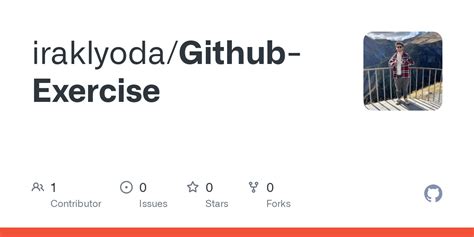 GitHub Iraklyoda Github Exercise