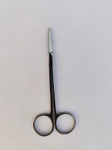 Stainless Steel Straight Iris Scissors 95 Mm At ₹ 220 Piece In Kolkata