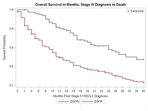 Kaplan Meier Curve Of Overall Survival Of Patients With Negative
