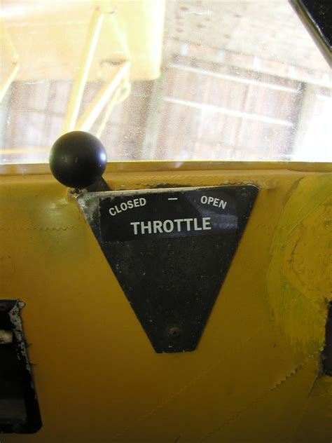 Close Up Of Yellow Aircraft Throttle Control Free Stock Photo FreeImages