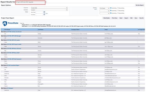 Project Team Lookup Psu Training For Trimble Unity Construct